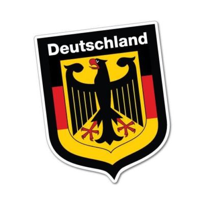 German Shield Deutschland Sticker | eBay