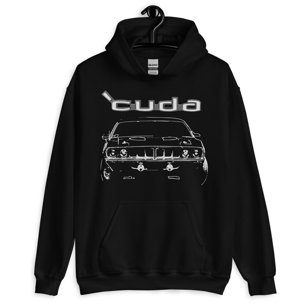 71 Cuda 1971 Barracuda Vintage Muscle Car Collector Unisex Hoodie | eBay