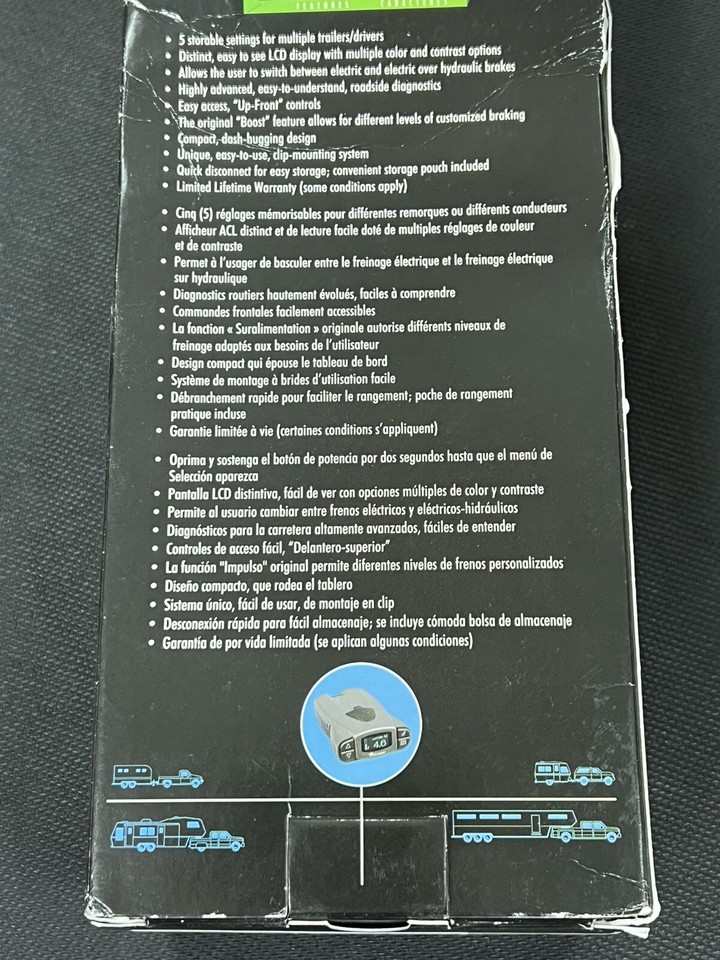 Tekonsha P3 Prodigy 90195 Electric Trailer Brake Control Module ...