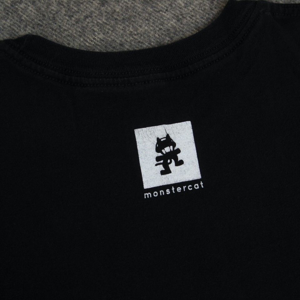 Monstercat T Shirt M EDM DJ Drumstep Electronic Music Records Label ...