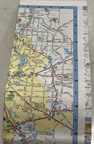 AAA Map Texas State Series 2013 AAA Road Map Paper Map | eBay