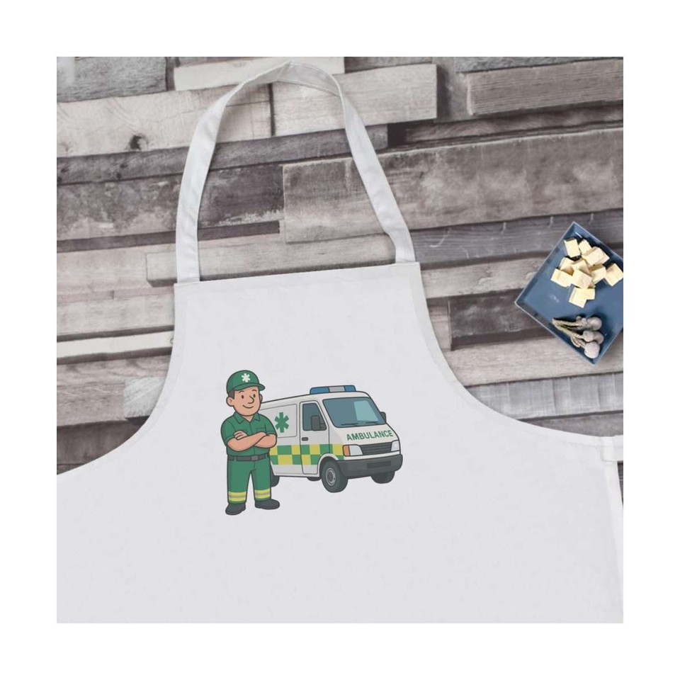 'Ambulance & Paramedic' Unisex Cooking Apron (AP00087457) | eBay UK