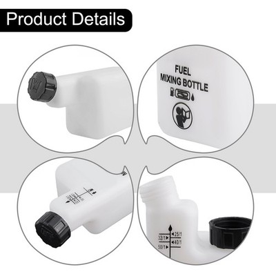 White Oil Mixing Bottle Oil Mixing Bottle 1 Liter Bottle 1 Liter Bottle ...