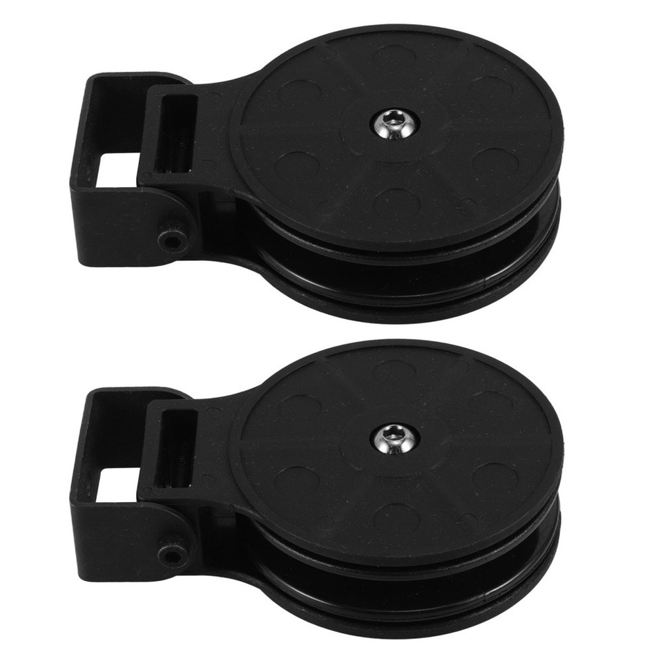 2 Pcs Gym Equipment Bearing Pulley Wheel for Exercise Machine Wheels ...