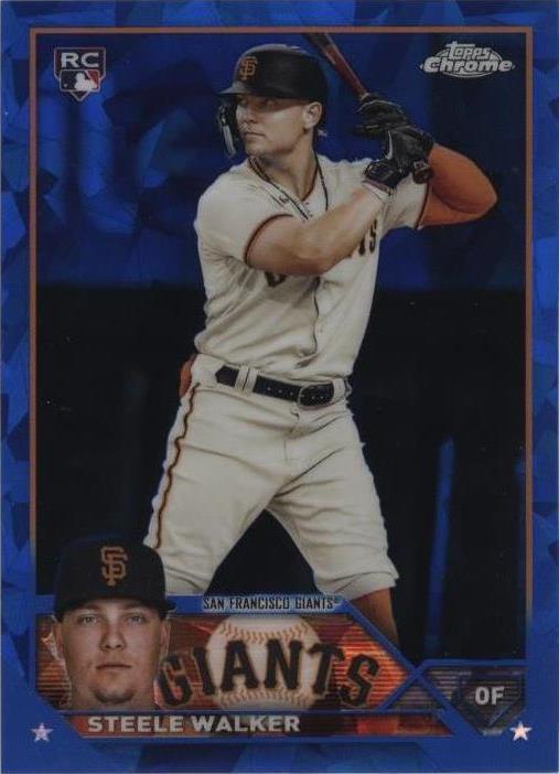 2023 Topps Chrome Sapphire Edition - Steele Walker #264 (RC) for sale ...