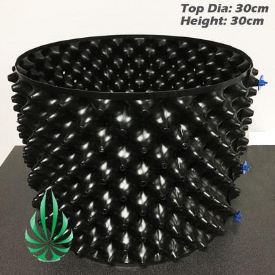 4x Air Grow Pot Rocket Pot 30x30cm With Solid Auto Feeding Design Base ...