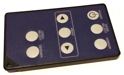 RARE BOSS REMOTE CONTROL ONLY FOR FLIP DOWN VISION CAR VIDEO MONITOR ...