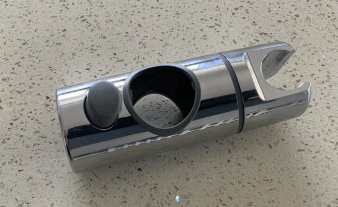 Sliding Bar Shower Head Cradle Push Button | eBay