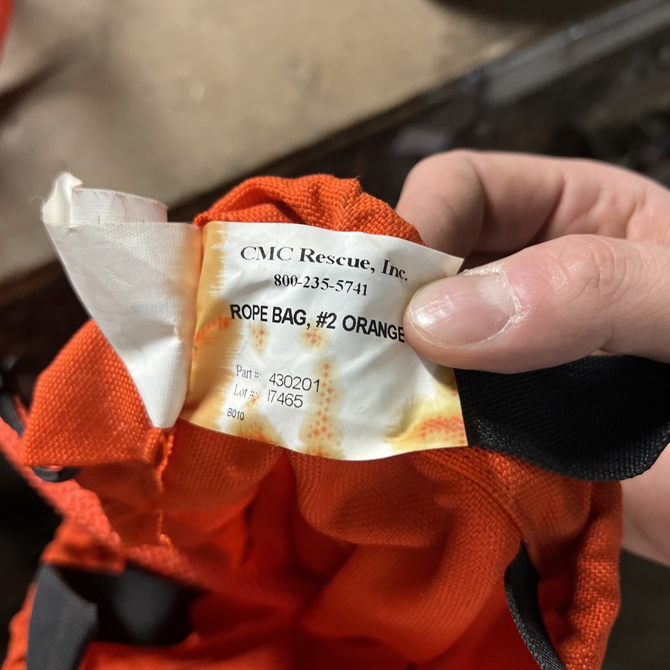 CMC Rescue - CMC Rescue Rope. MBS 8,000 LBF MEETS NFPA 430201 | eBay
