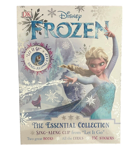 DK Disney Frozen Essential Collection 2 Books Sing-A-Long Clip Lyrics ...