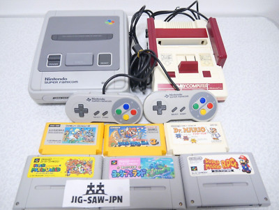 Nintendo Famicom & Super Famicom Console Bundle Super Mario ver. Free ...