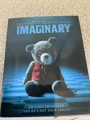Imaginary (2024, Blu-ray+DVD) +Digital Code blumhouse horror thriller ...