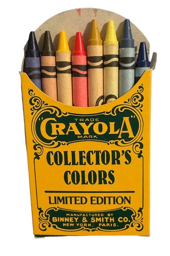 Crayola Crayons Collector’s Limited Edition 1990 No. 8 Retired Colors ...