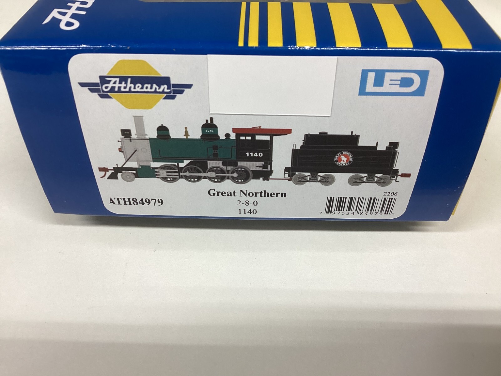 Athearn #84979 HO scale “GN” 2-8-0 steam engine DCC & SOUND READY Rd ...