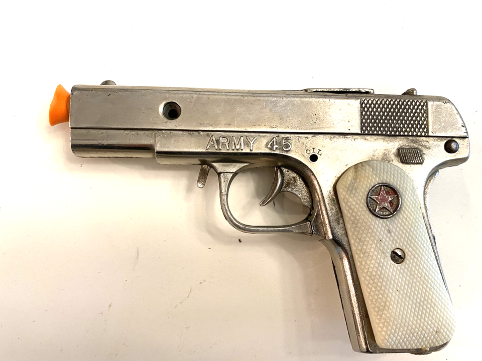 VINTAGE HUBLEY ARMY 45 DIE CAST CAP GUN | eBay