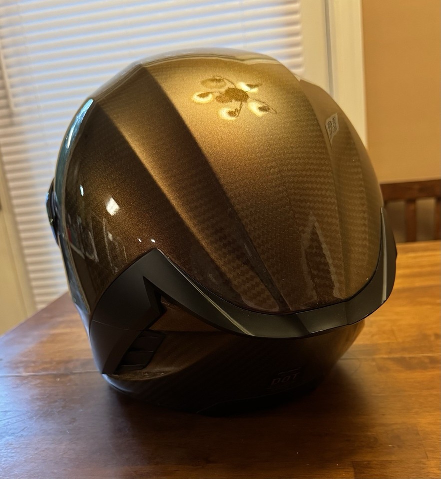 Ruroc EOX CARBON Full Face Helmet Supernova Lg | eBay