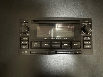 Subaru Clarion Model PF-3292A-A Car Stereo Radio October 2013 Bluetooth ...