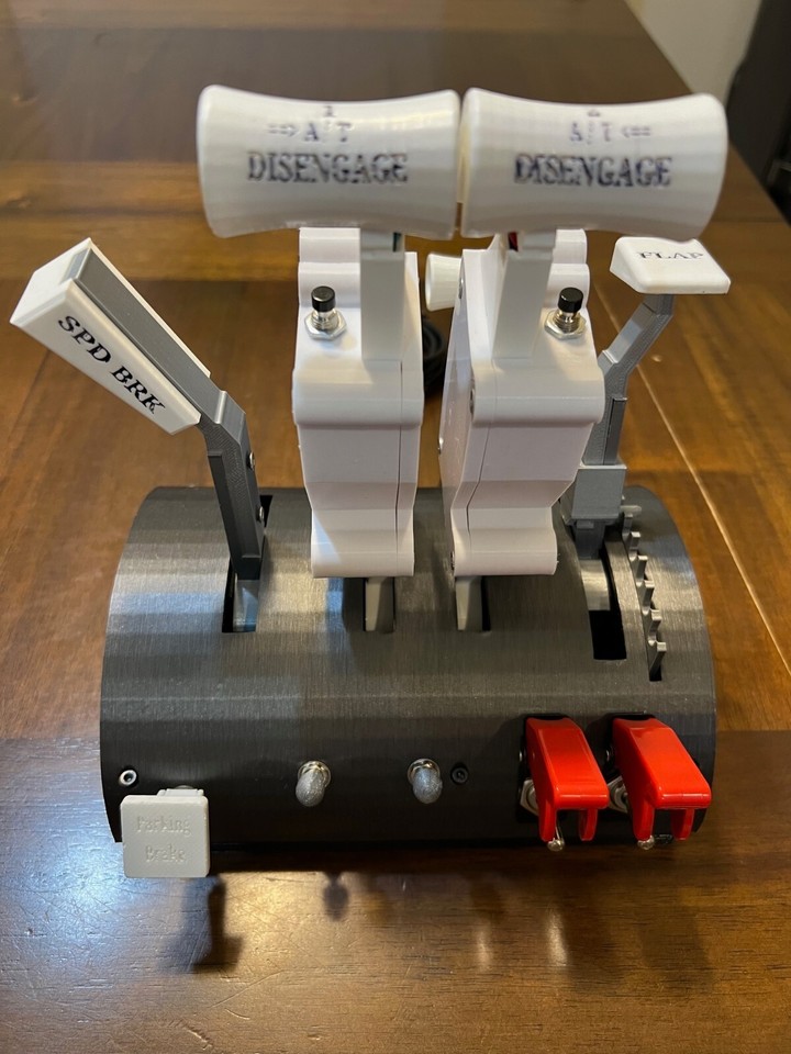 Boeing 737, B777, B787 Hotas throttle quadrant full function, USB plug ...