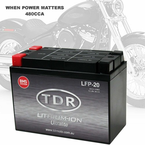 LFP20 Motorcycle Lithium Battery Harley Davidson Sportster Touring Dyna ...