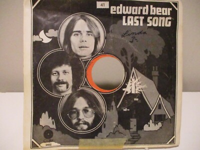 Edward Bear "Last Song" Capitol 3452 - 45 + Pic Sleeve - Pop Rock, VG+ ...