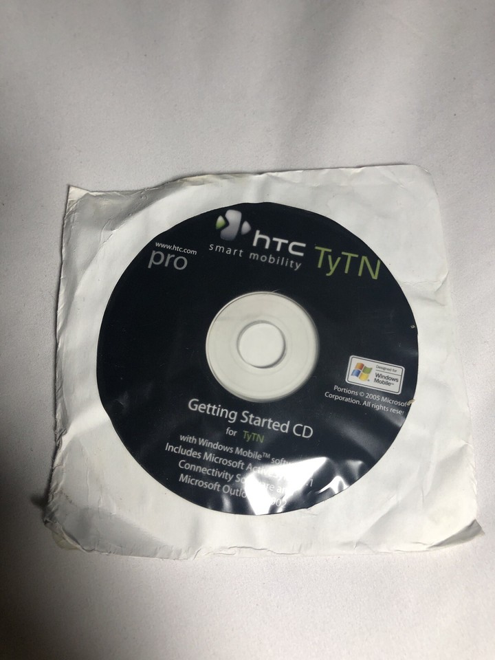 HTC Tytn Getting Started CD WinMo 6.5 Cell Phone Disc Software | eBay
