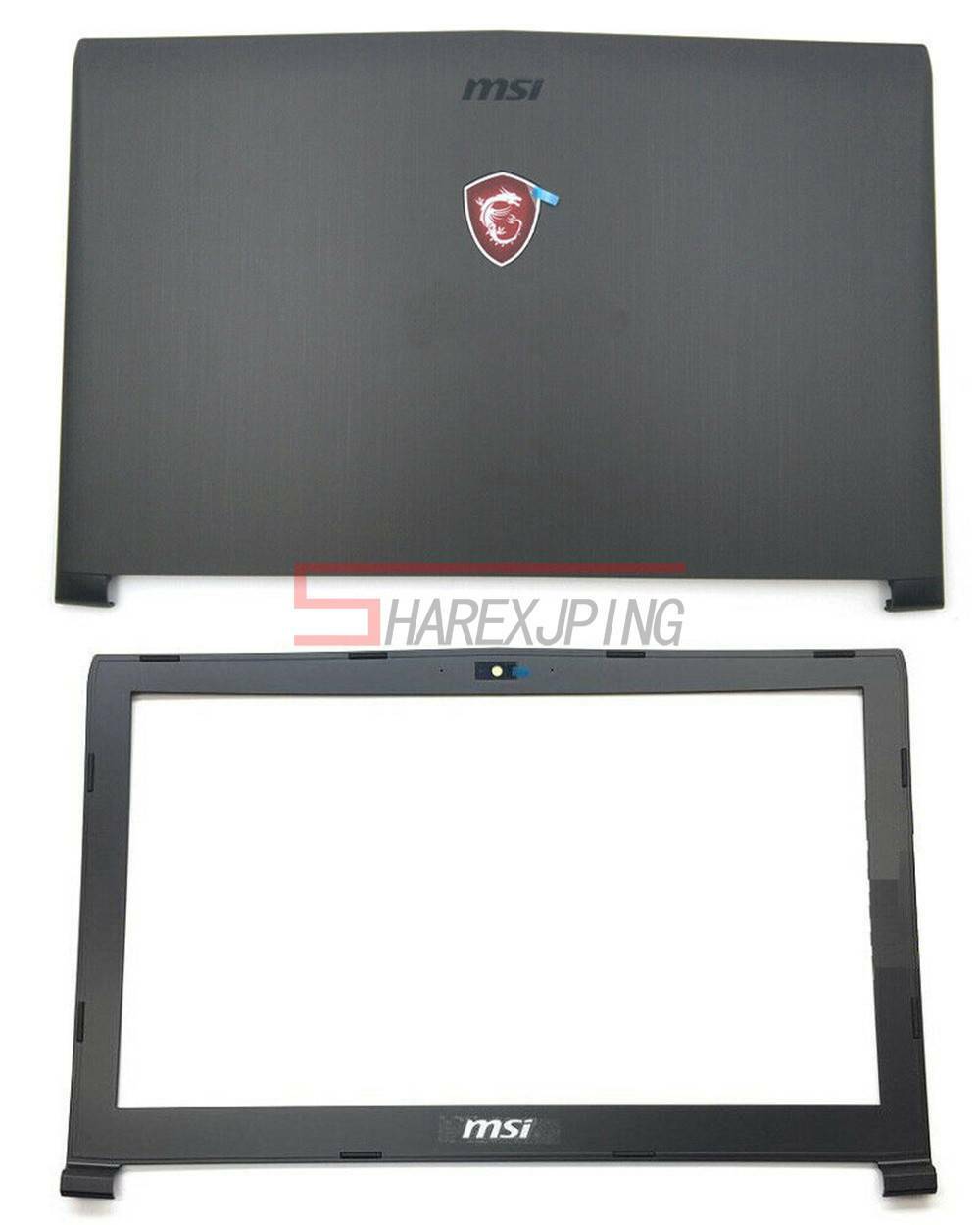 LCD Back Cover Top Case & LCD Bezel for MSI GV62 GV62 7RC 7RD 7RE 8RC ...