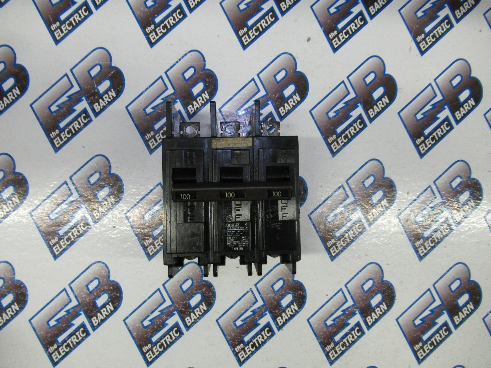 Siemens/ITE BQ3B100 100 Amp 240 Volt 3 Pole Bolt-On Circuit Breaker ...