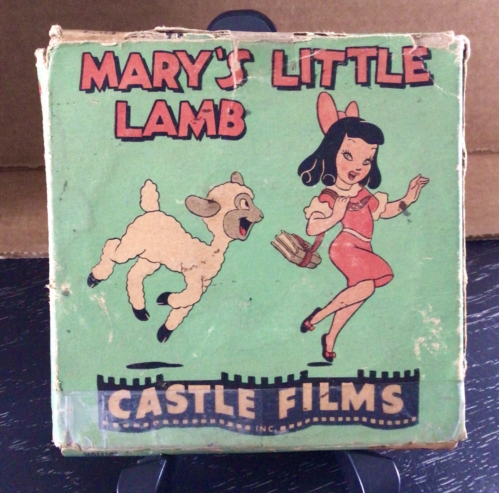 VINTAGE CASTLE FILMS 8MM MARY’S LITTLE LAMB MOVIE FILM NO. 756 COMPLETE ...