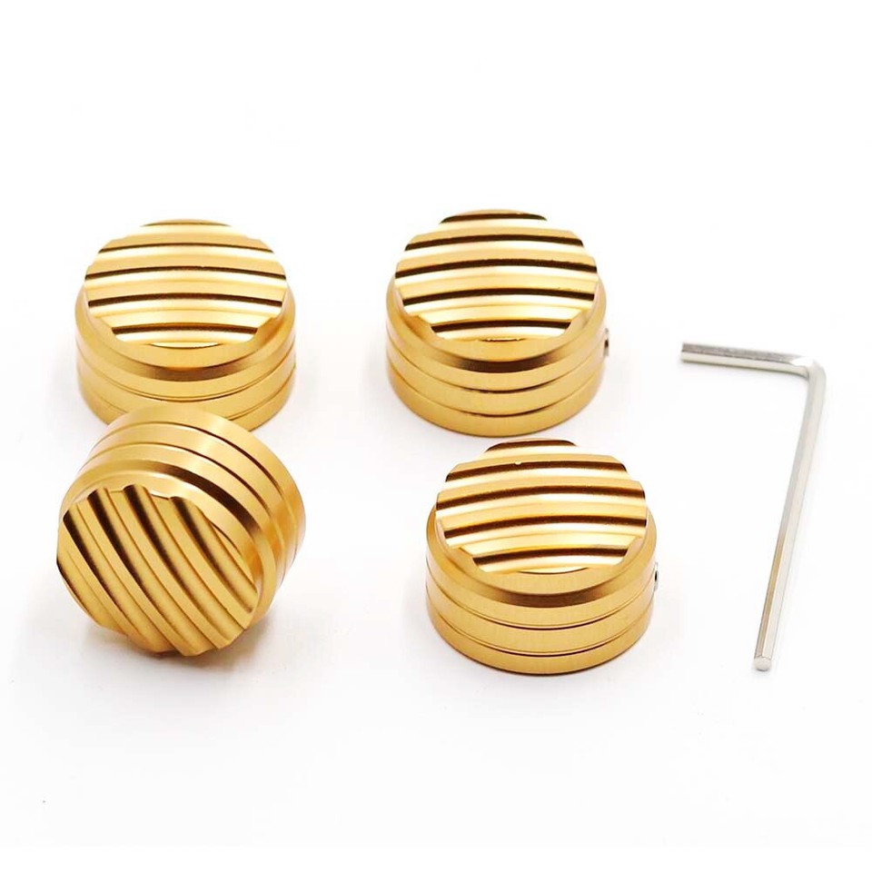 Gold Billet Machined Head Bolt Cover Cap For Triumph Bonneville T120 ...