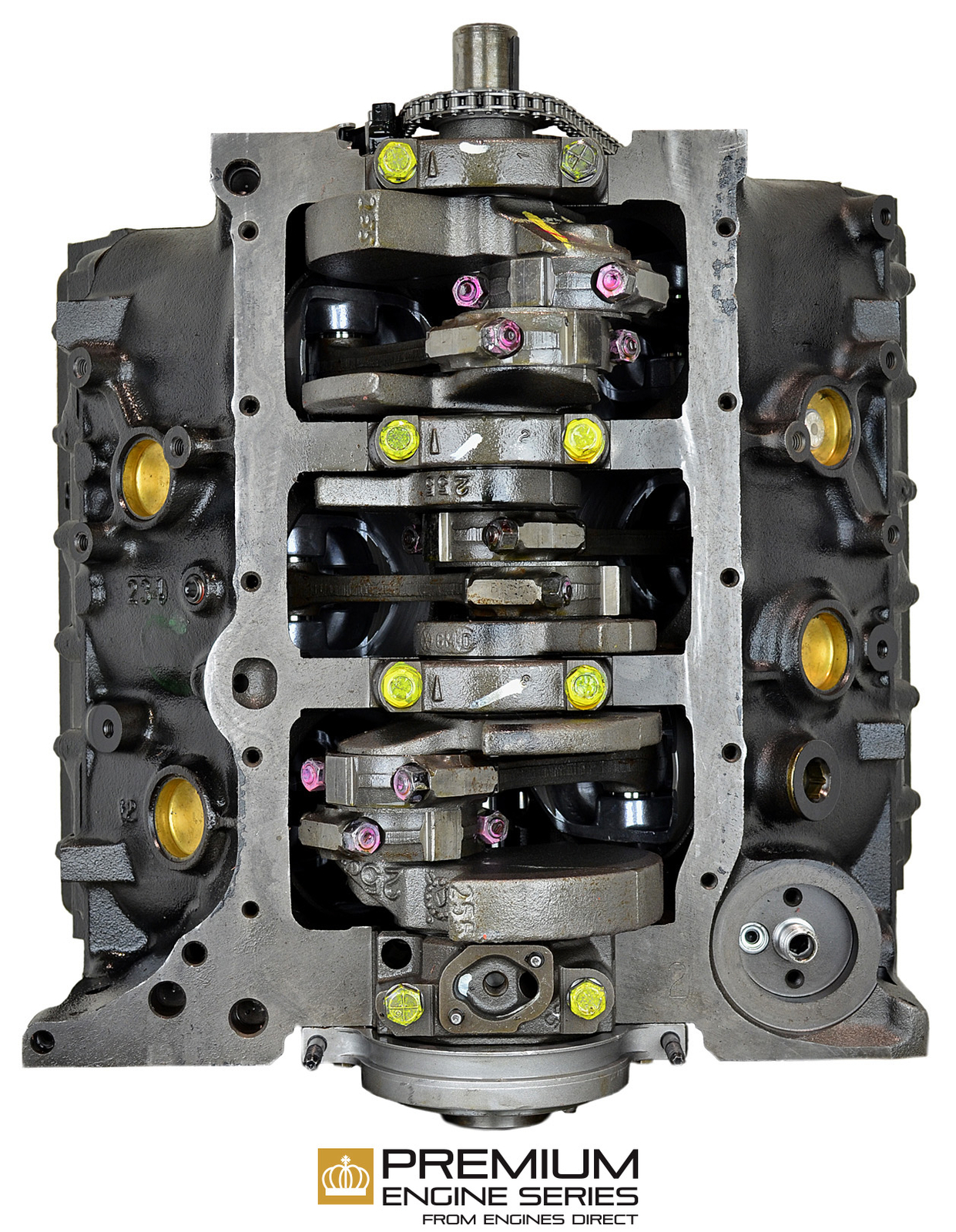 Chevrolet 4.3 Marine Engine 262 New Premium Reman OEM Replacement 2007 ...