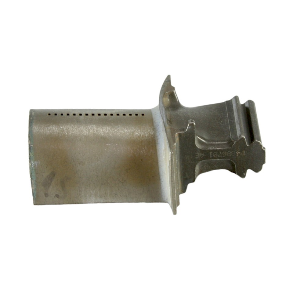 High Pressure Jet Engine Turbine Blade With Film Cooling Holes - For ...