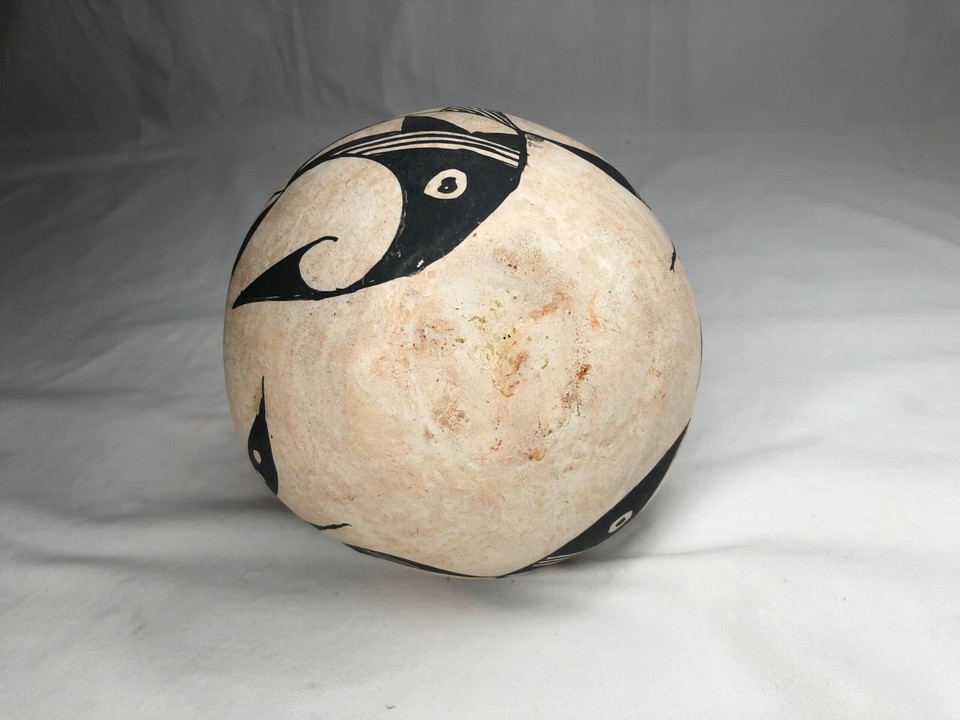 OLD ORIGINAL ACOMA PUEBLO POTTERY WEDDING VASE 7" TALL | eBay