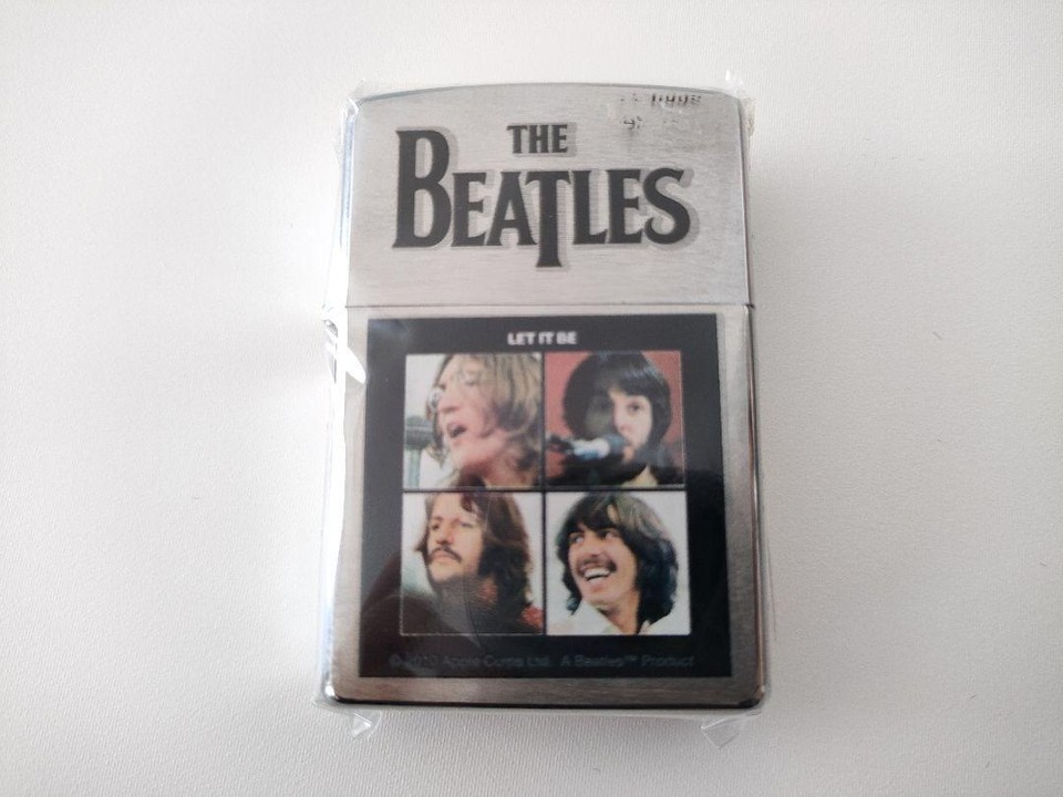 ZIPPO Lighter THE BEATLES Silver ZIPPO Lighter THE BEATLES Silver #1 ...