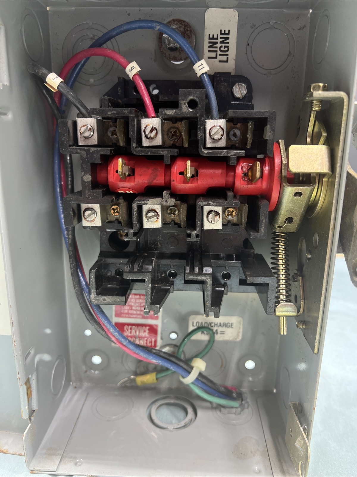 GE TGN3321 Heavy Duty Quick Disconnect Type 1 Indoor Enclosure Box ...