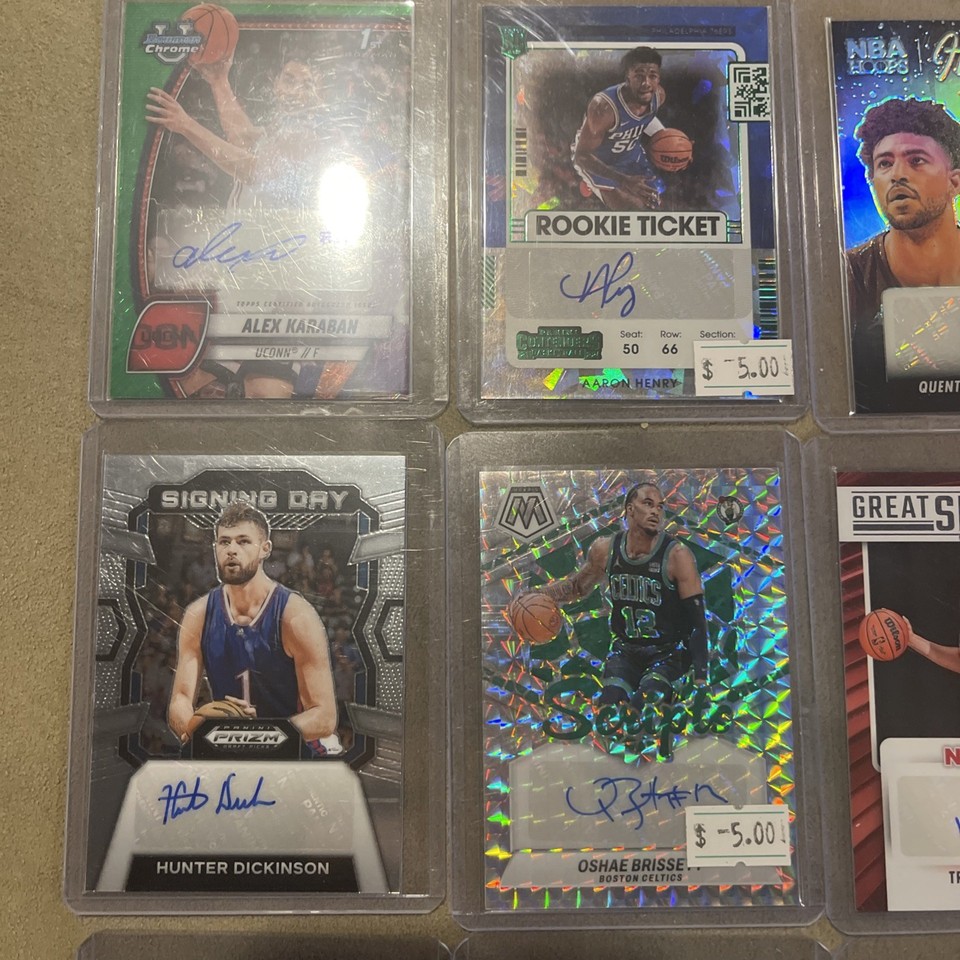 NBA Autographs Lot x12 autos | eBay