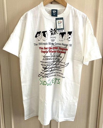 Rare Mizuno 1998 Nagano Olympics 90S T-Shirt Snowlets | eBay