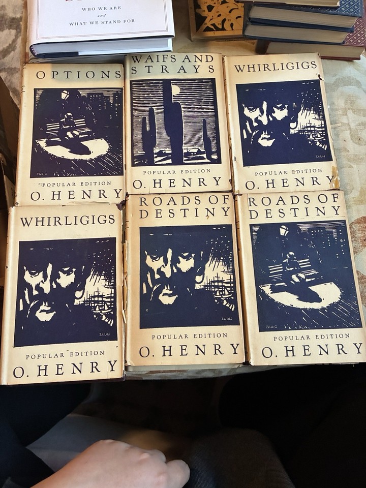 O'Henry Popular Edition 1900’s Book Set - Lot of 18 Books The Early ...