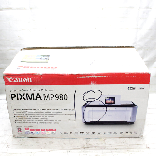 Canon PIXMA MP980 All-In-One Inkjet Printer NEW-OPEN BOX | eBay