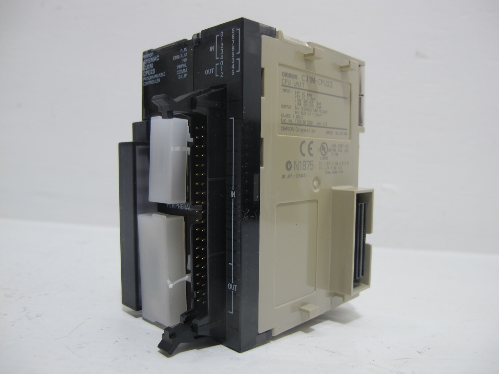 OMRON CJ1M-CPU23 CPU SYSMAC Central Processor Unit Module PLC CJ1MCPU23 ...
