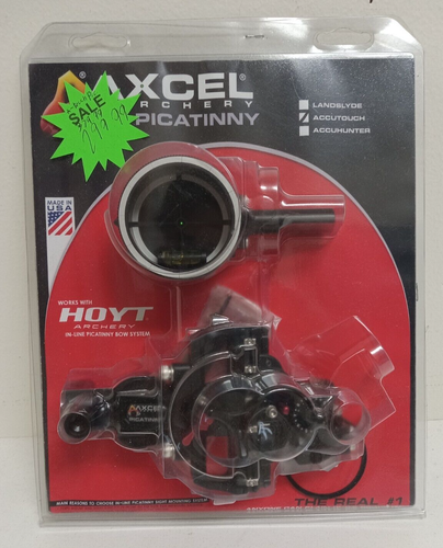 Axcel Accutouch Plus .019" pin sight Archery Compound Bow Picatinny ...