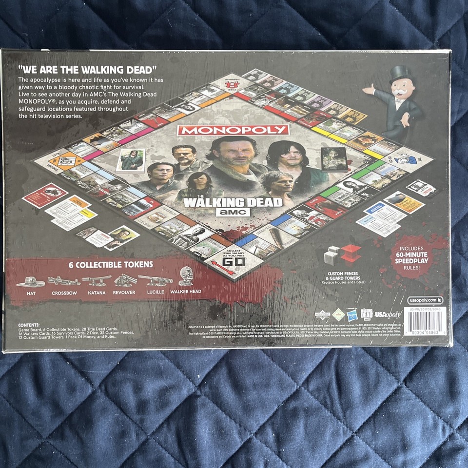 USAopoly AMC The Walking Dead Monopoly Game 700304048639 | eBay