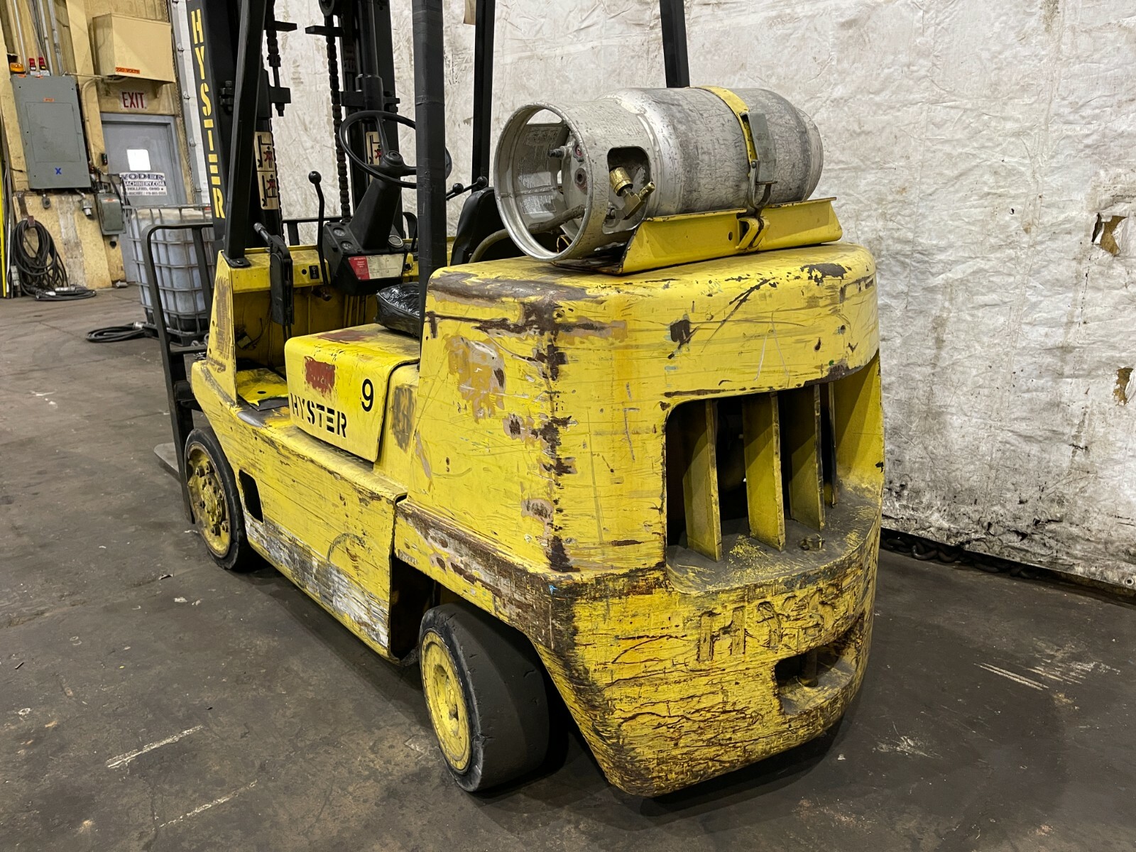 8000 LBS HYSTER MODEL #S80XL FORKLIFT: YODER #74896 | eBay