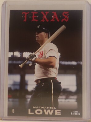 2023 TEXAS LOTTERY TEXAS RANGERS TEXAS CONNECT SET BREAK 1B NATHANIEL ...