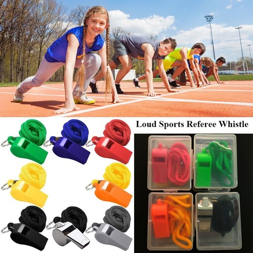 With Black Rope ABS Whistles Cheerleading Tool Sports Whistles ...