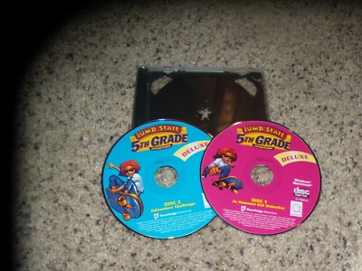 Jump Start 5th Grade Adventure Deluxe (PC/MAC, 2003) Near Mint Game | eBay