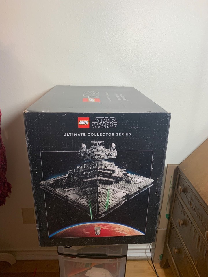 Lego Star Wars EMPTY BOX Collector Series Imperial Star Destroyer ...