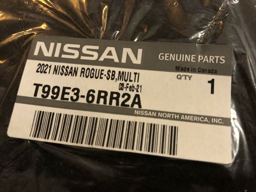 2021-2025 Nissan Rogue Genuine OEM 2nd Row Seat Back Protector (2pc ...