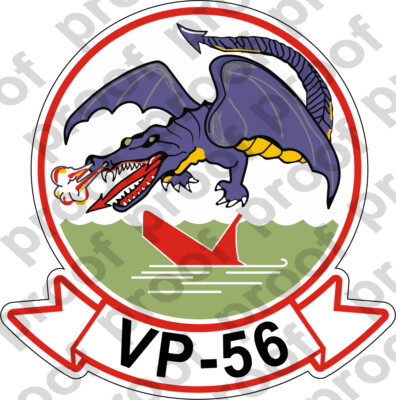 STICKER USN VP 56 DRAGONS A | eBay