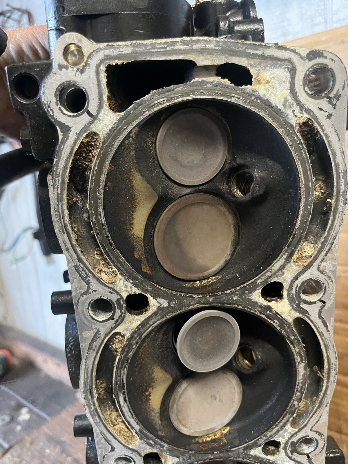 Mercury Outboard 115hp 115 4 Stroke Cylinder Head Fourstroke (8M0121260 ...