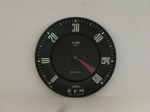 Tachometer Dial Face Plate Jaeger Brand Fits Sunbeam Rapier Series 3 ...